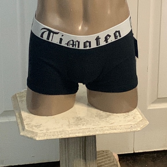 Timoteo Collection | Underwear & Socks | New Black Boxer Brief By ...